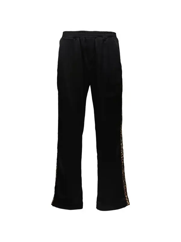 ERNEST W. BAKER Leopard-stripe Track Pants