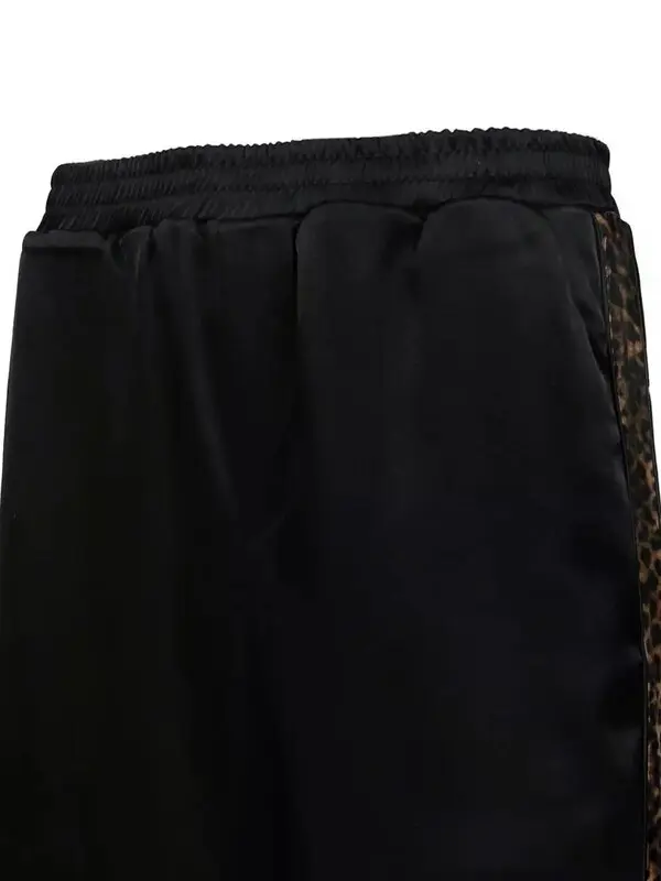 ERNEST W. BAKER Leopard-stripe Track Pants
