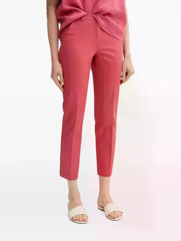 Sisley Cropped Tailored Trousers