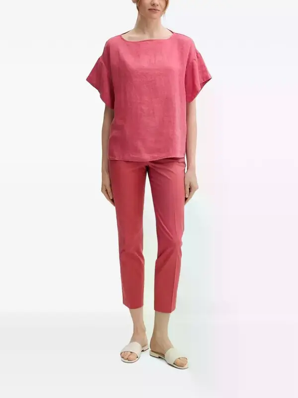 Sisley Cropped Tailored Trousers