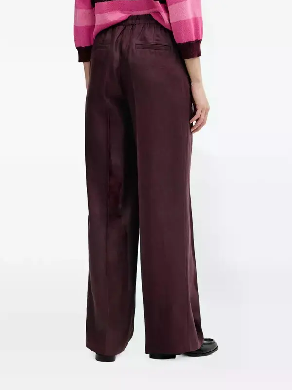Sisley Pressed-crease Straight Trousers