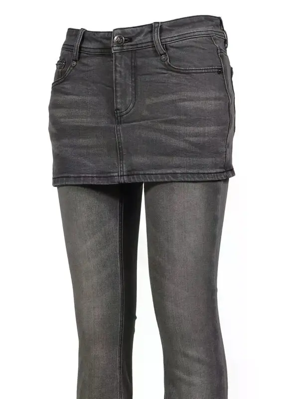 NΦ DRESS Layered Flared Jeans