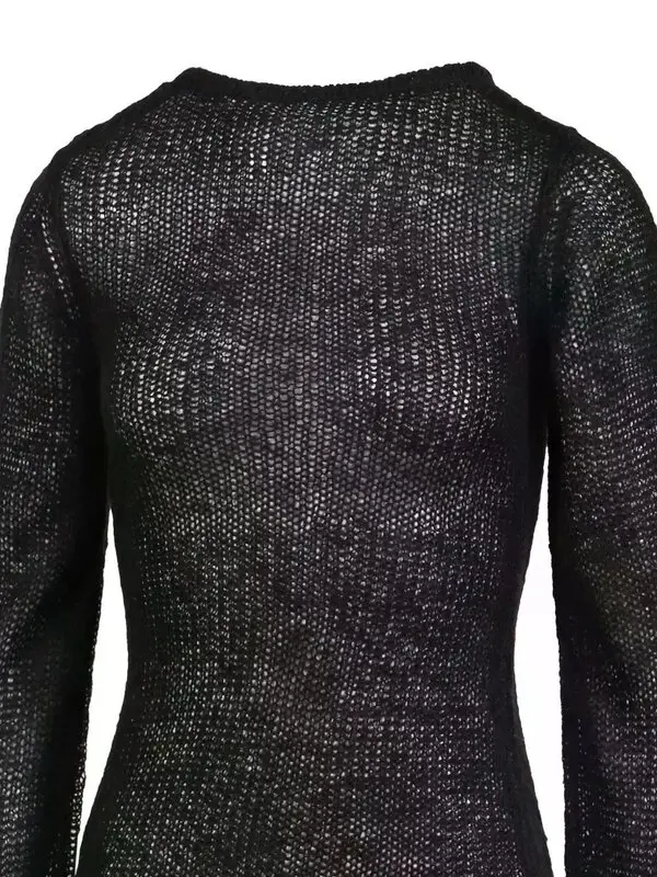 HELIOT EMIL Cut-out Flared-sleeve Sweater