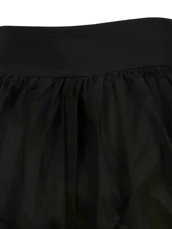 Vaquera Gathered Full Mini Skirt