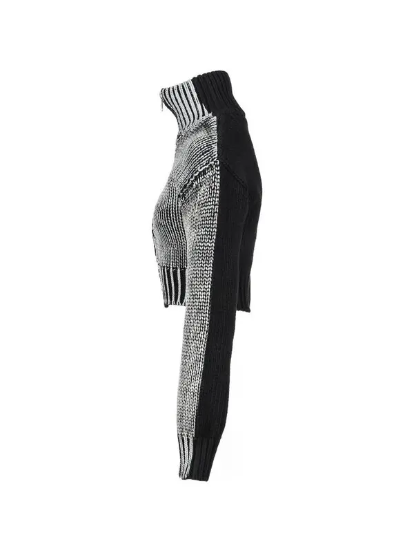 Vaquera Ribbed Cropped Cardigan