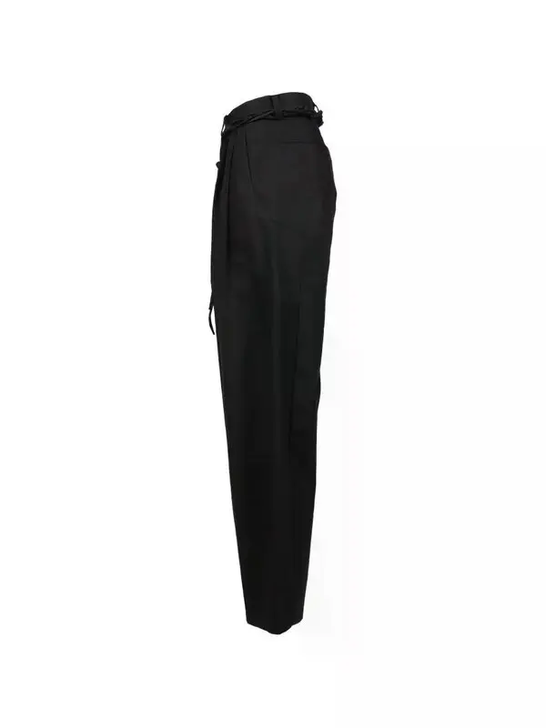 HYEIN SEO Macramé-belt Wide-leg Trousers