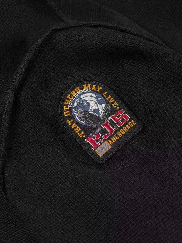 PARAJUMPERS Logo-patch Crew-neck Sweater