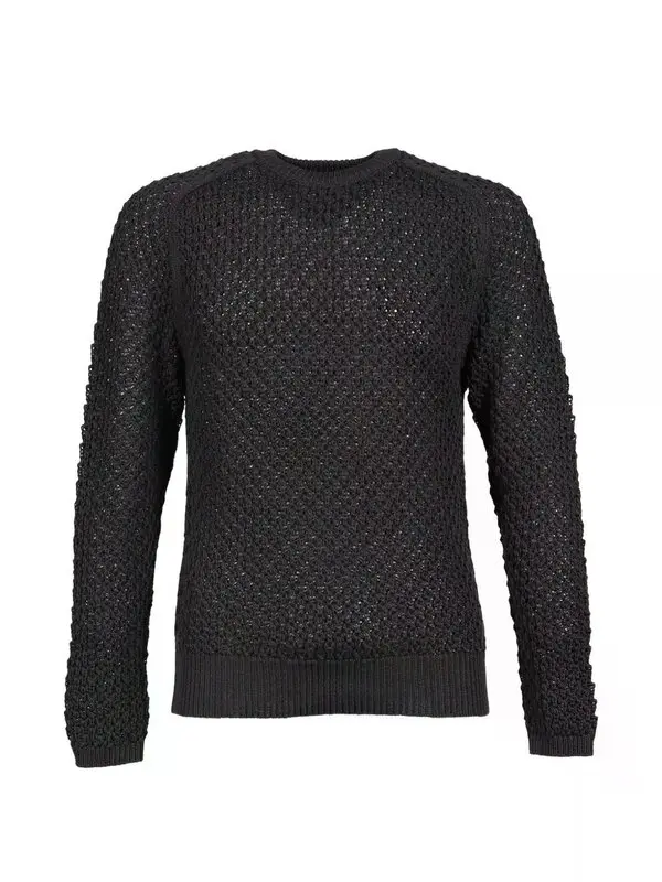 _J.L - A.L_ Wanders Open-knit Sweater
