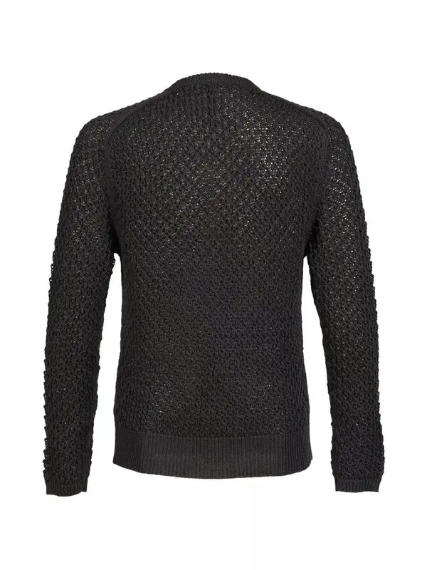 _J.L - A.L_ Wanders Open-knit Sweater