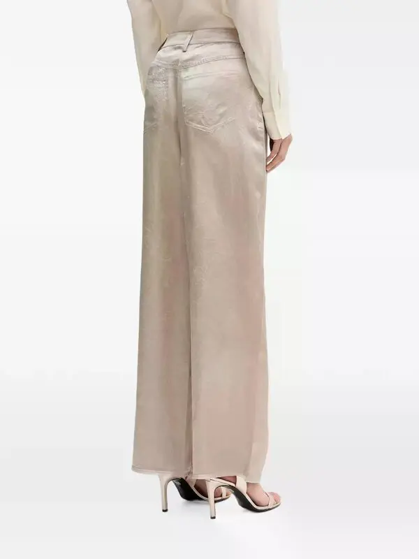 Sisley Crinkled Palazzo Pants