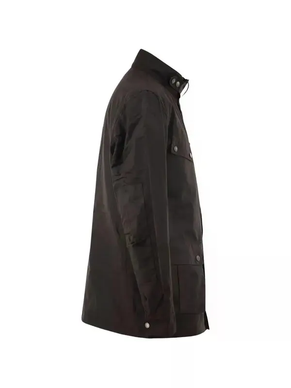 BARBOUR INTERNATIONAL Tourer Duke Waxed Military-style Jacket