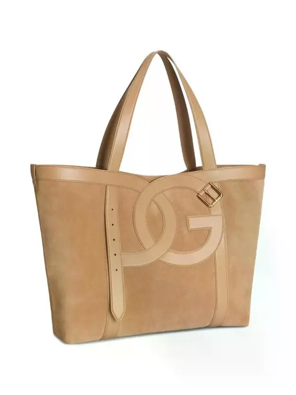 Dolce & Gabbana 3.5 Shopping Bag In Split Calfskin