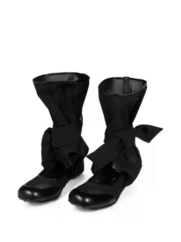 OPEN YY Cut-out Ankle Boots