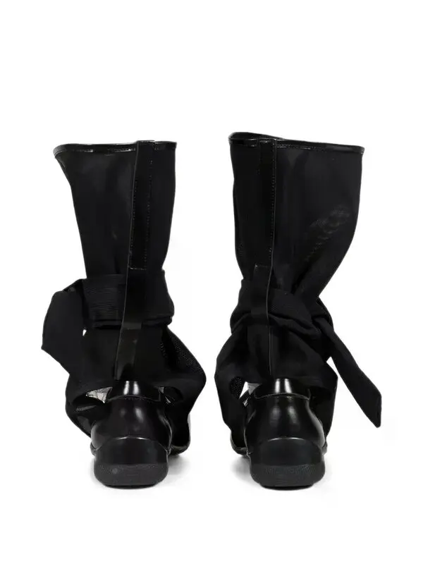 OPEN YY Cut-out Ankle Boots