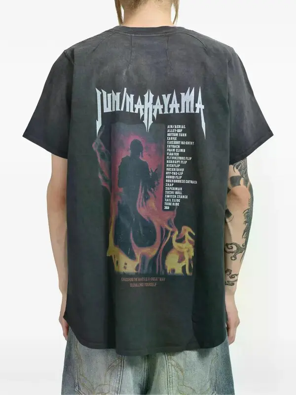 JUN/NAKAYAMA Goat Graphic-print T-shirt