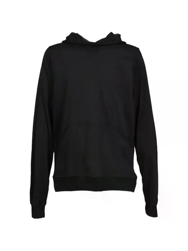 P.L.N. Mesh-panelled Hoodie