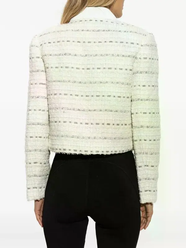SELF-PORTRAIT Boucle Boxy Jacket