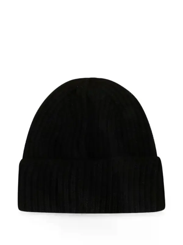 C.P. COMPANY Lens-detail Ribbed-knit Beanie Hat