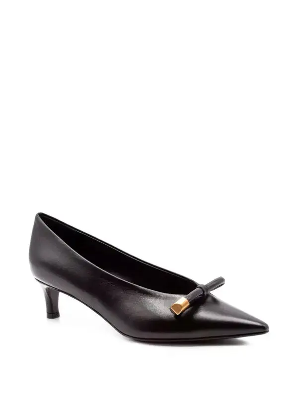 Roberto Festa Odisy Bow-detail Pumps - Black