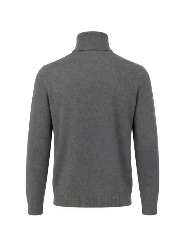 FRANZESE COLLECTION David Beckham French Napoli Roll-neck Sweater - Grey