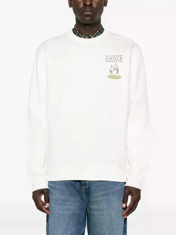 Drole De Monsieur Graphic-print Sweatshirt