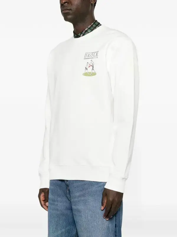 Drole De Monsieur Graphic-print Sweatshirt