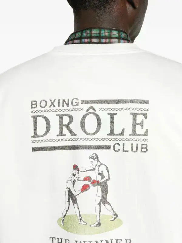 Drole De Monsieur Graphic-print Sweatshirt