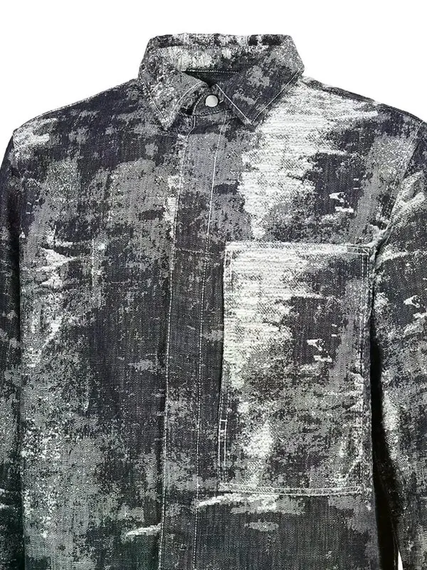 TAAKK Faded-effect Long-sleeve Shirt