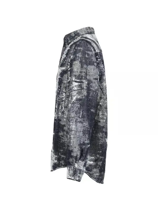 TAAKK Faded-effect Long-sleeve Shirt