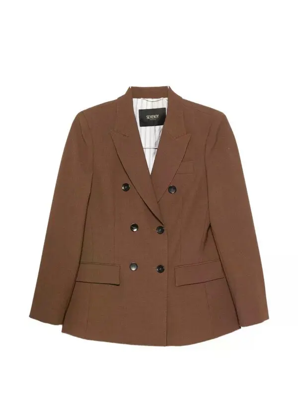 Seventy Double-breasted Peak-lapel Jacket