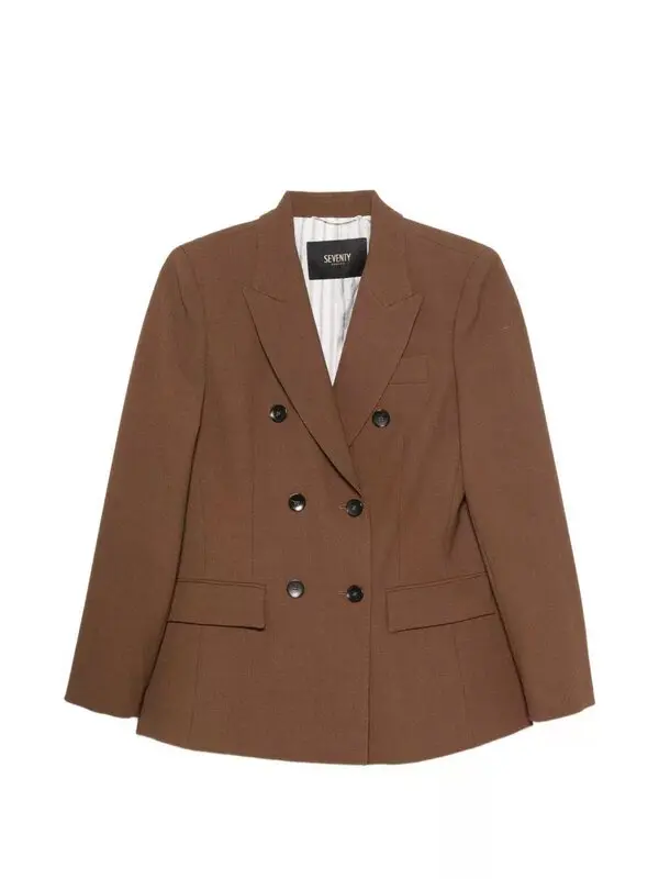 Seventy Double-breasted Peak-lapel Jacket