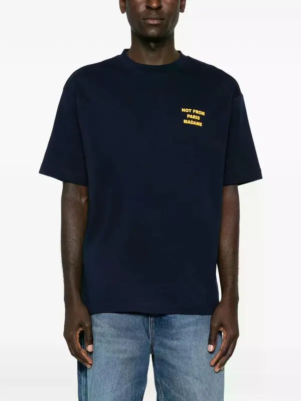 Drole De Monsieur Bold Slogan T-shirt