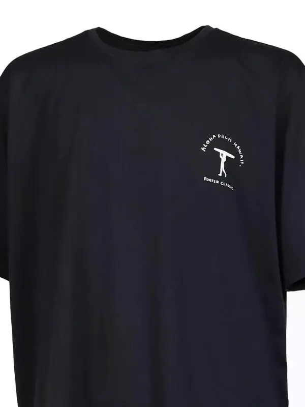 PORTER CLASSIC Hawaiian Local Graphic-print T-shirt