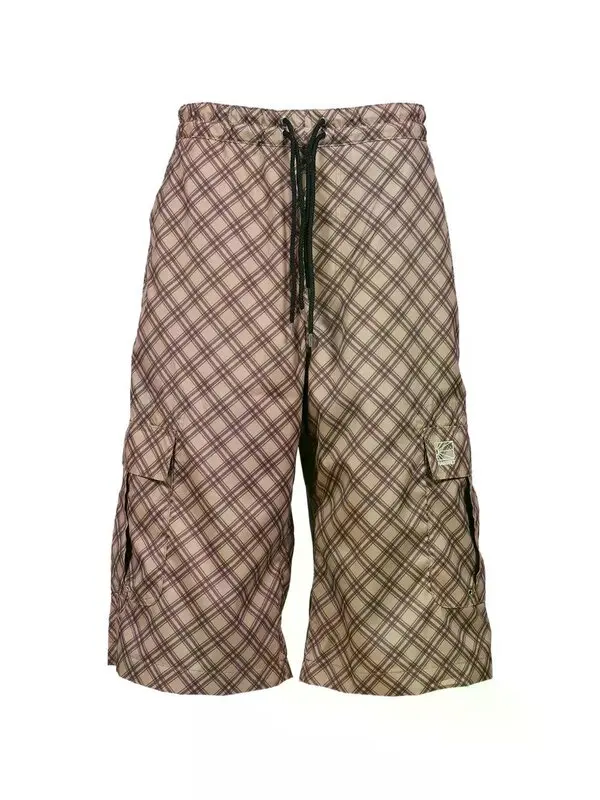 RASSVET Tartan-pattern Cargo Pants