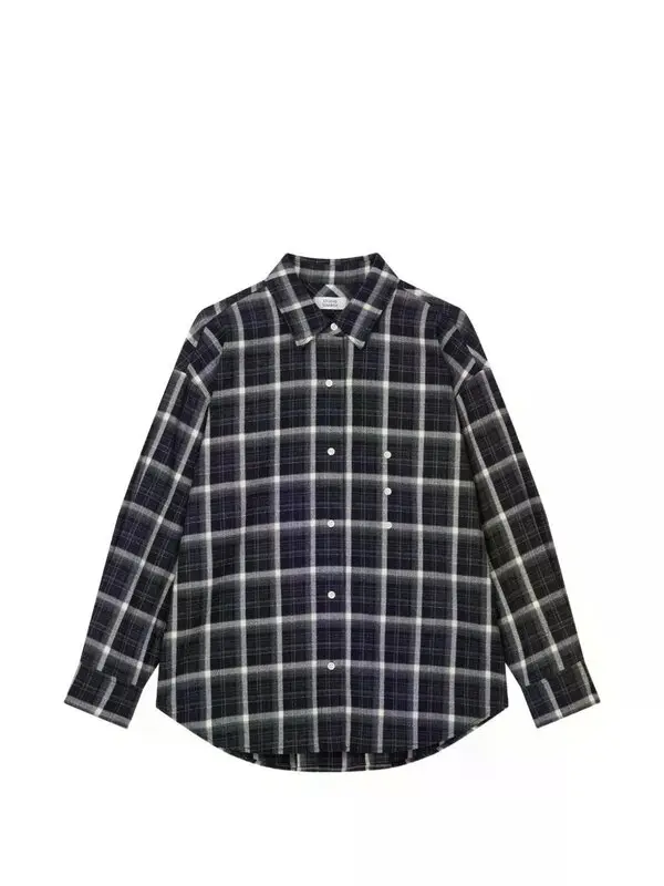 STUDIO TOMBOY Check-pattern Convertible Shirt