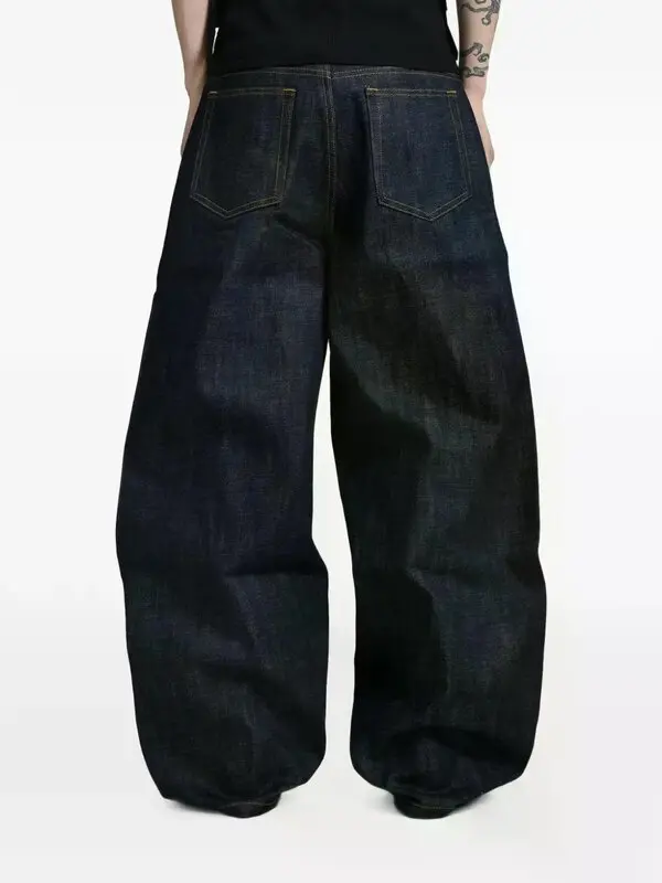 NO/FAITH STUDIOS Loose-fit Cotton Denim Jeans