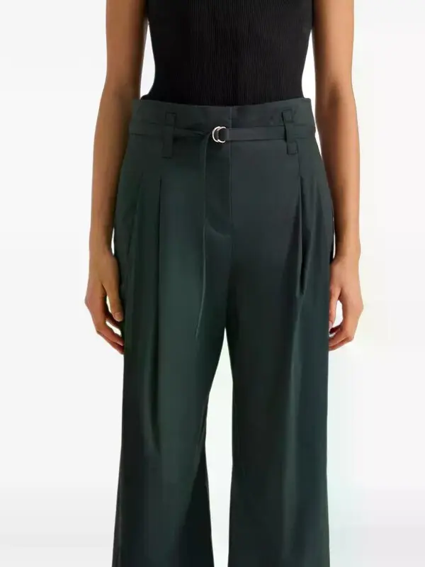 Proenza Schouler White Label Raver Belted Pleated Trousers