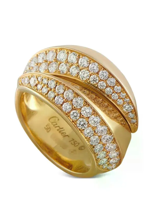 Cartier Panthère Griffe Diamond Ring - Gold