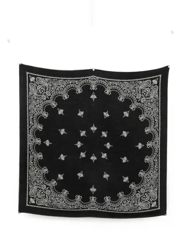 Destin Paisley-print Wool Scarf