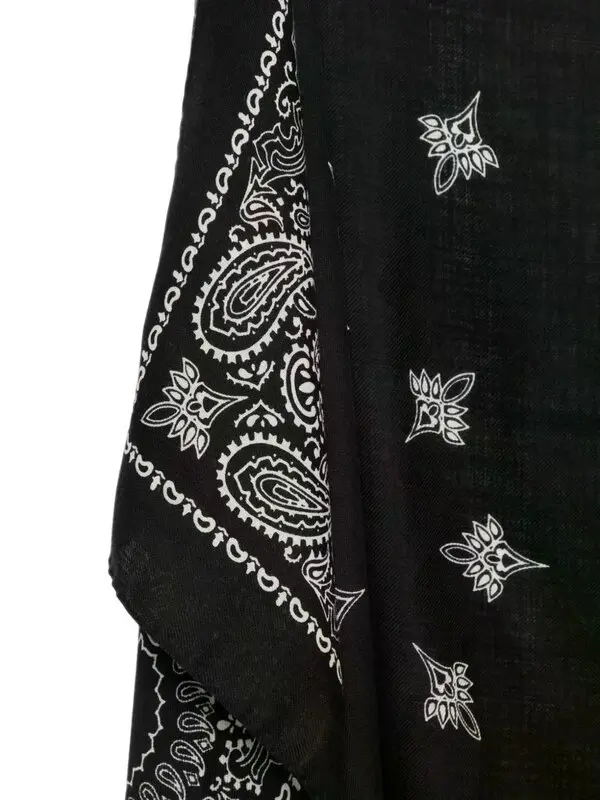 Destin Paisley-print Wool Scarf