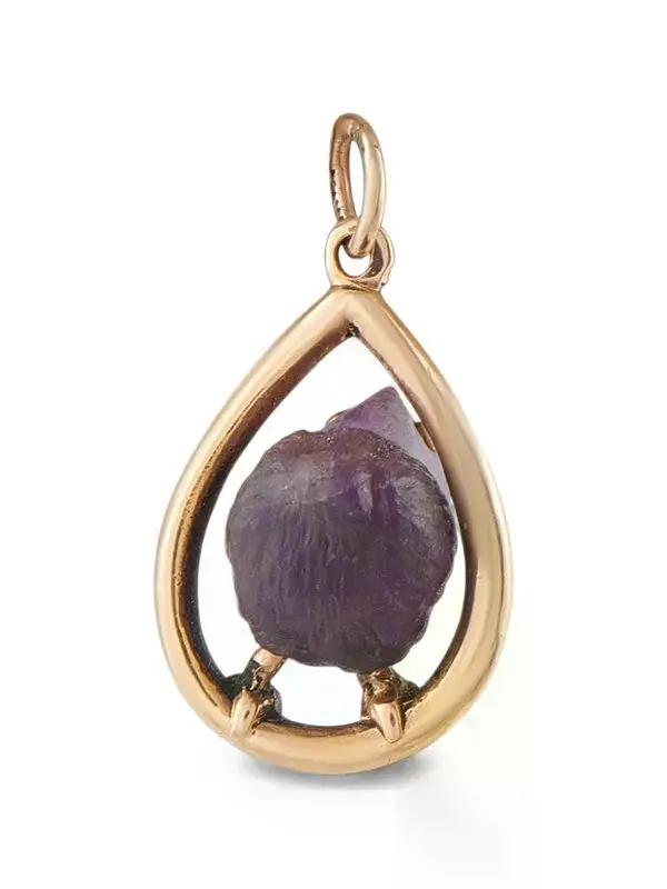 Faberge Amethyst And Diamond Bird Pendant