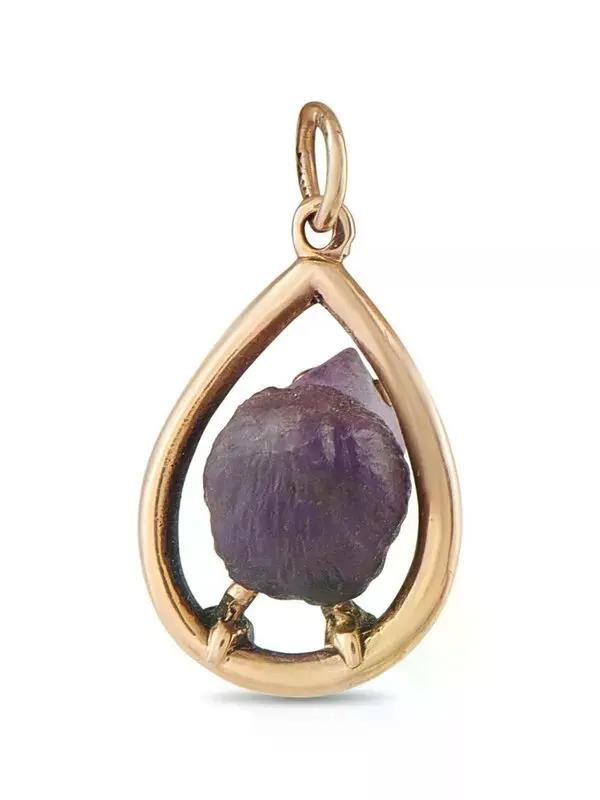 Faberge Amethyst And Diamond Bird Pendant