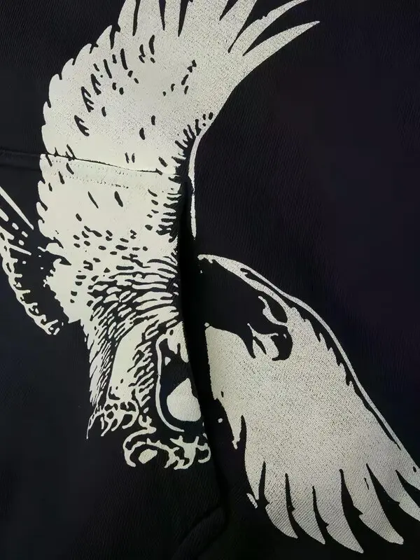 Rhude Eagle Pass Logo-print Hoodie