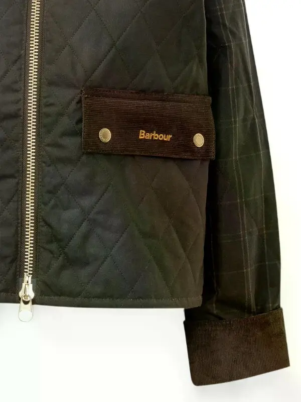 Barbour Diamond-quilted Jacket - Green