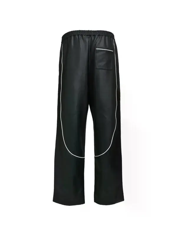 BREATH Logo-embroidered Piping Track Pants