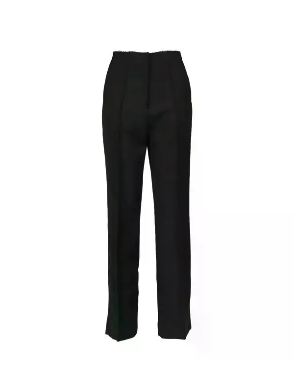 ENTIRE STUDIOS Concealed-fastening Wool Trousers