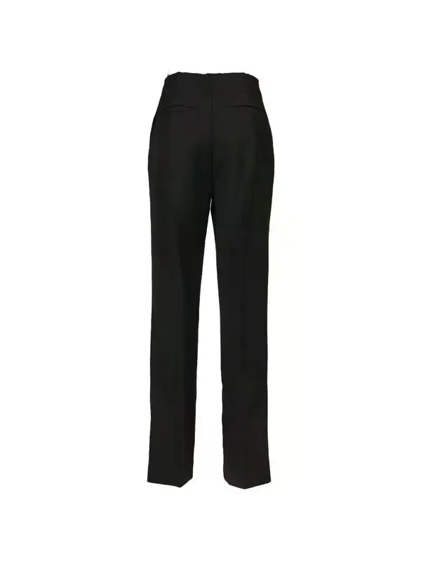 ENTIRE STUDIOS Concealed-fastening Wool Trousers