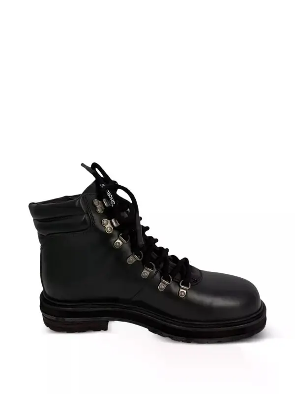 Off-White Hiking Ankle Boots - Black