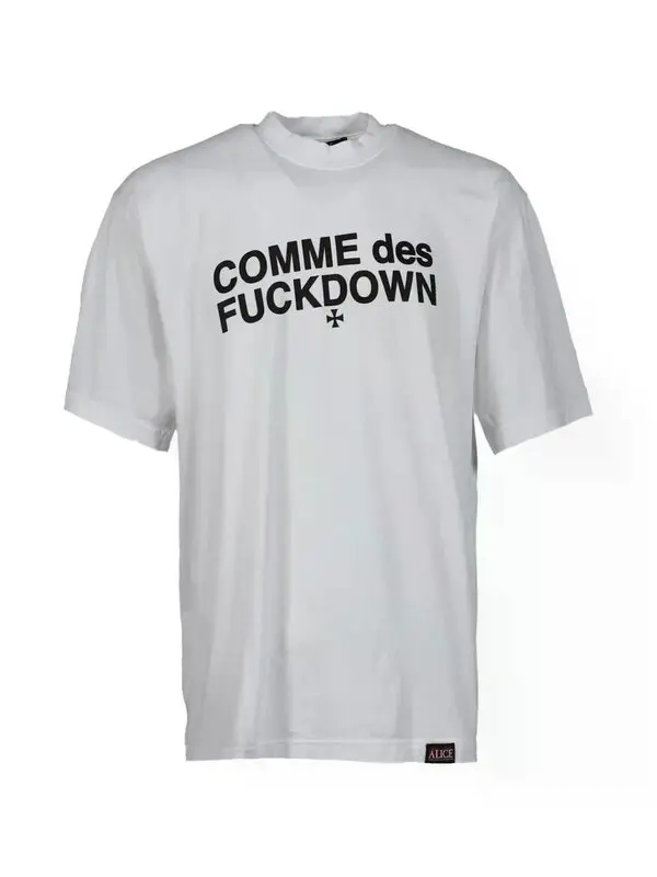 SSUR X Alicce Hollywood Slogan-print T-shirt