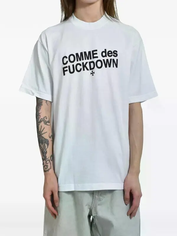 SSUR X Alicce Hollywood Slogan-print T-shirt